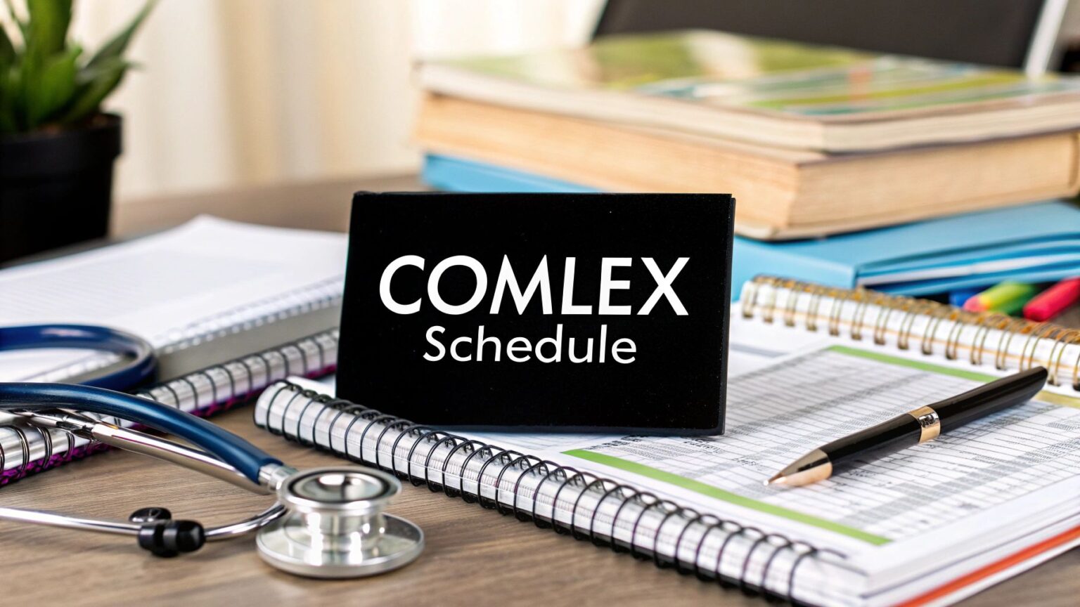 Your COMLEX Level 1 Study Schedule Guide - Ace Med Boards
