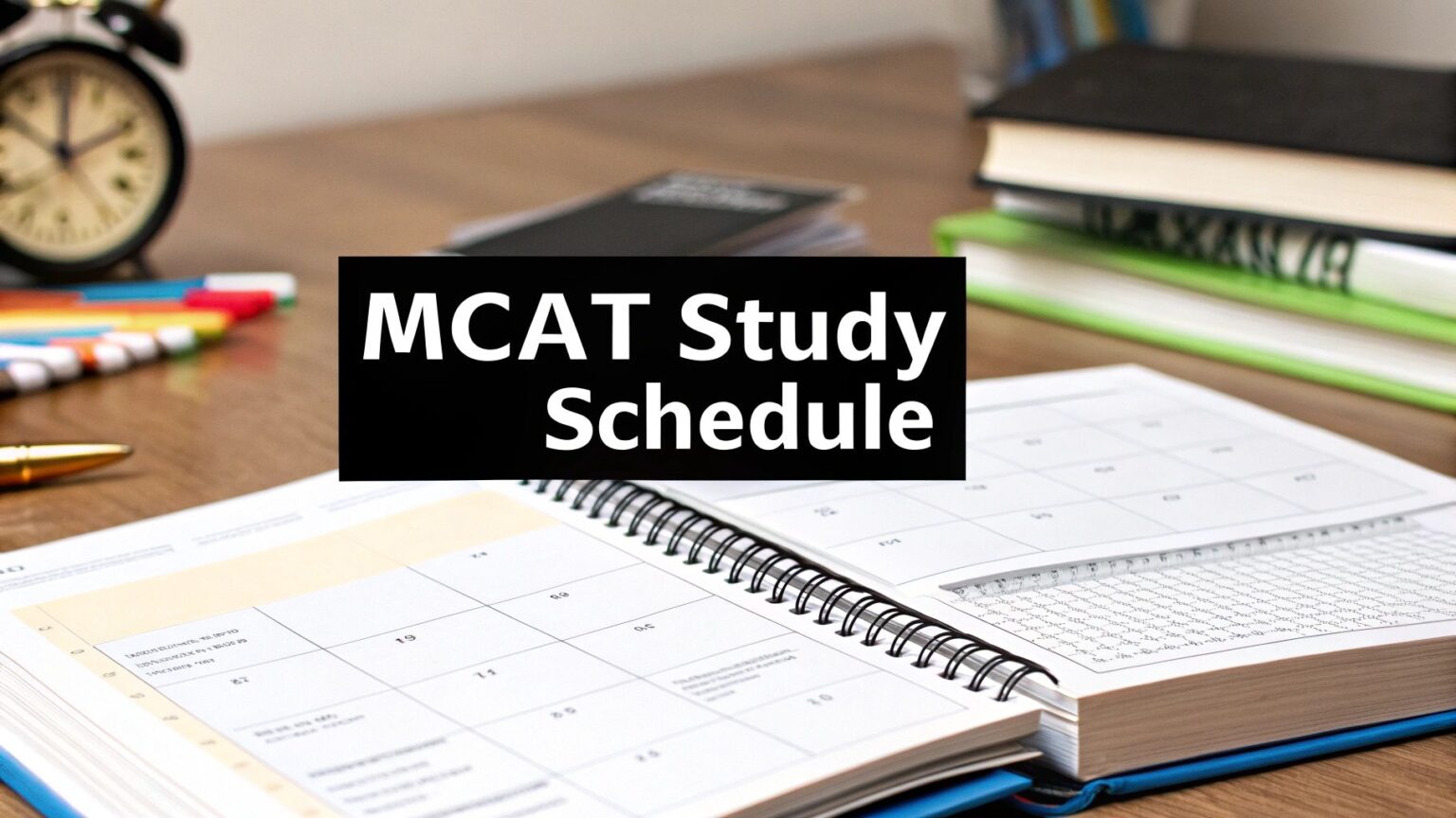 Your Winning MCAT Study Schedule - Ace Med Boards